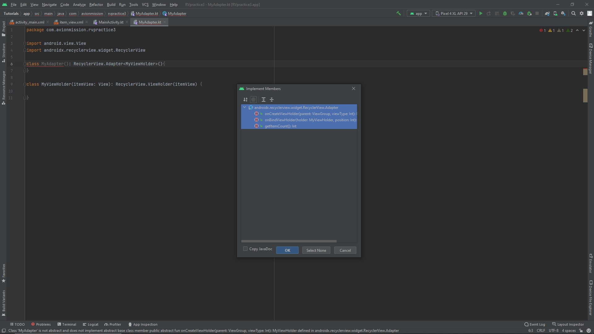 RecyclerView Explained Step-by-Step: Android Development 101 | Avinash Prasad