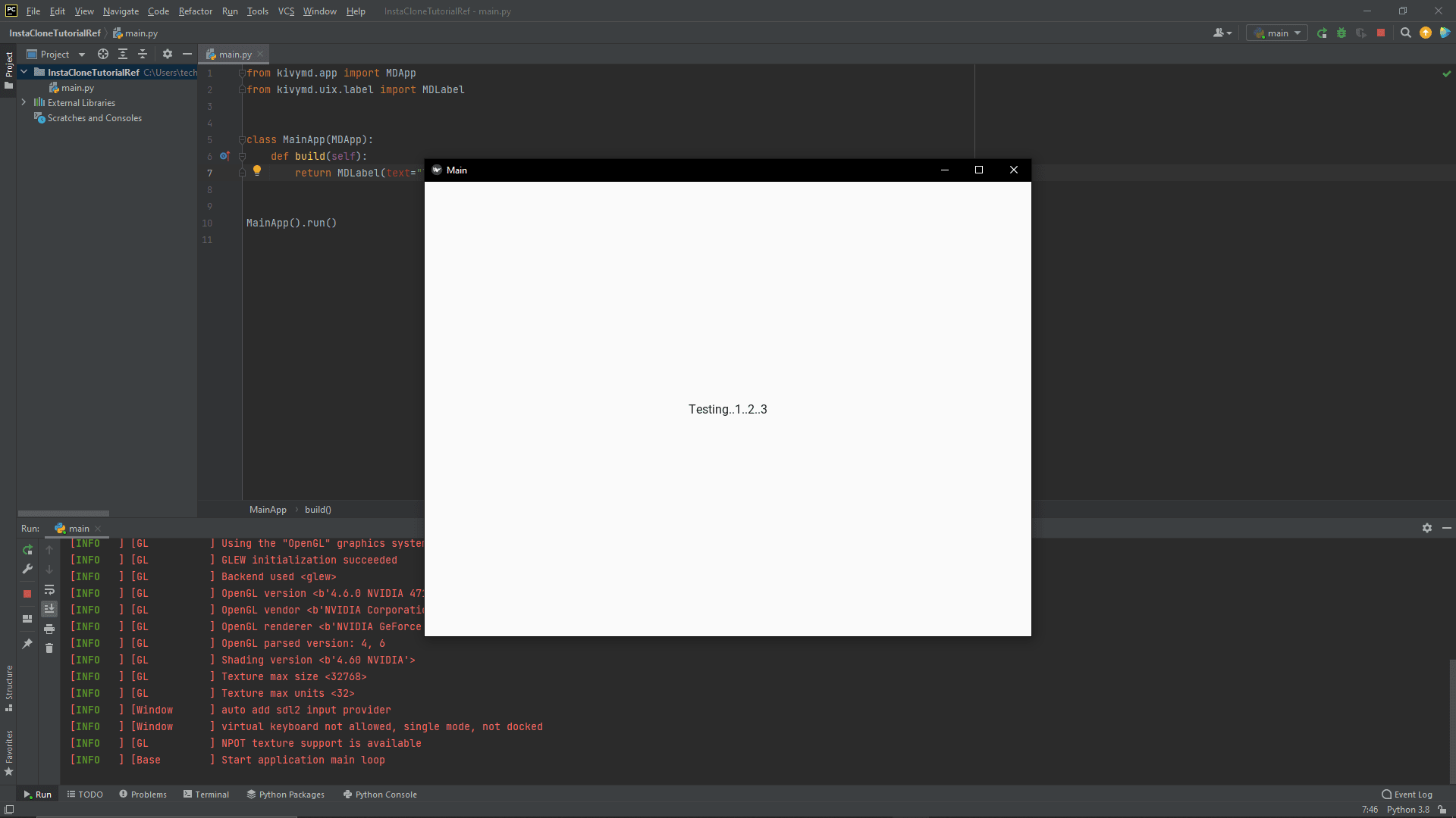Kivymd Tutorial For Beginners Create An Instagram Clone In Python 7581